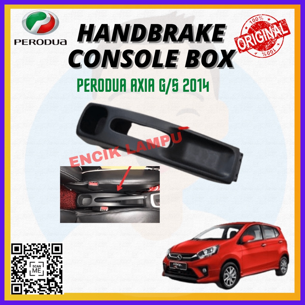 PERODUA AXIA G /S SPEC HAND BRAKE CONSOLE BOX 100% NEW ORIGINAL PERODUA ...