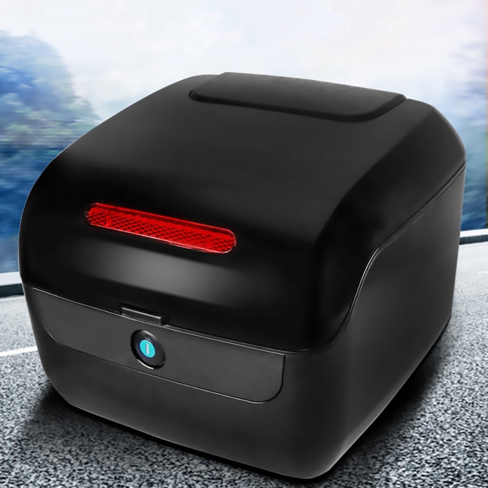 KEMIMOTO Universal Motorcycle Tail Box Electric Vehicle Trunk Storage ...