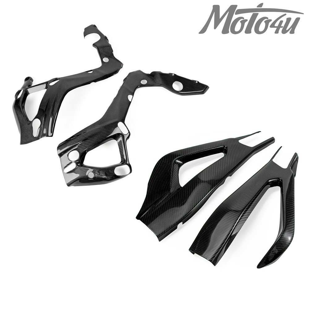 Real Carbon Fiber Frame Cover And Swingarm Cover 3K Twill For BMW ...