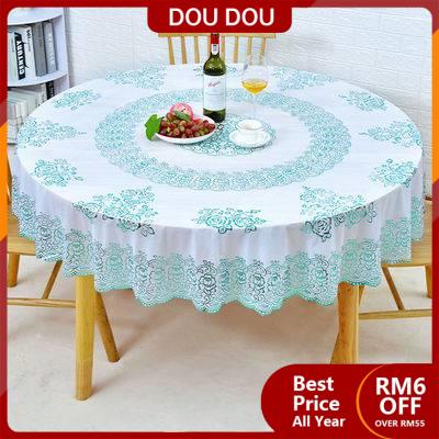kain alas meja kain alas meja makan alas meja cotton Taplak meja bulat ...