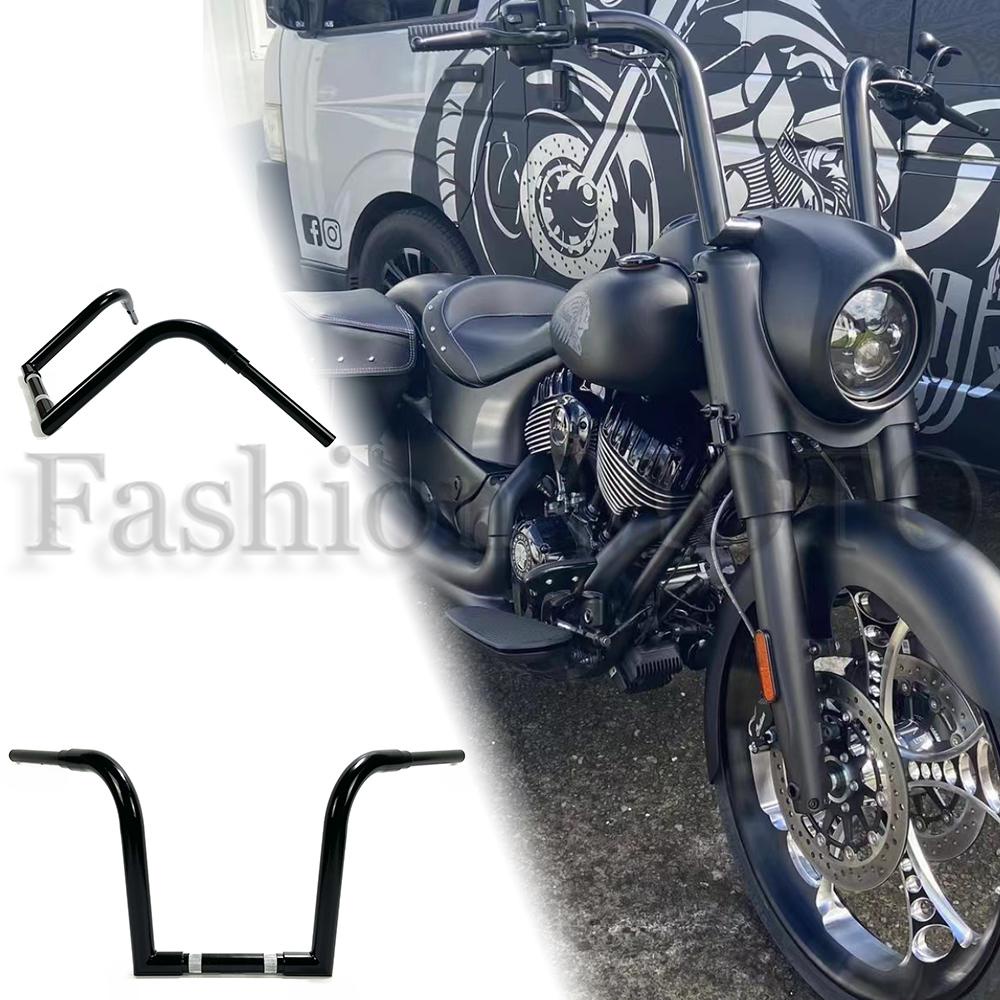 Motorcycle 1-1/2 inches 38MM Custom tree hugger handlebars 14"; 16 ...