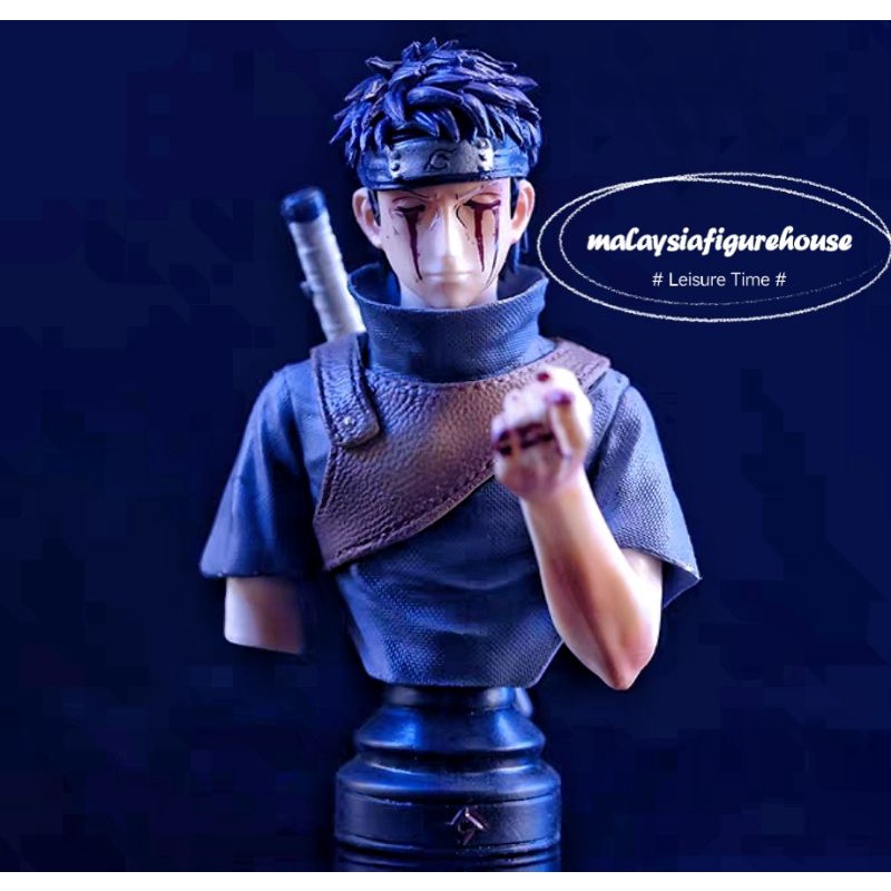🔥BIG OFFER🔥NARUTO ANIME BW UCHIHA SHISUI HALF BODY COPY RESIN ACTION ...