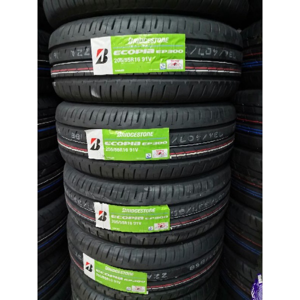 205/55/16 Bridgestone Ecopia EP300 Tyre Tayar | Shopee Malaysia