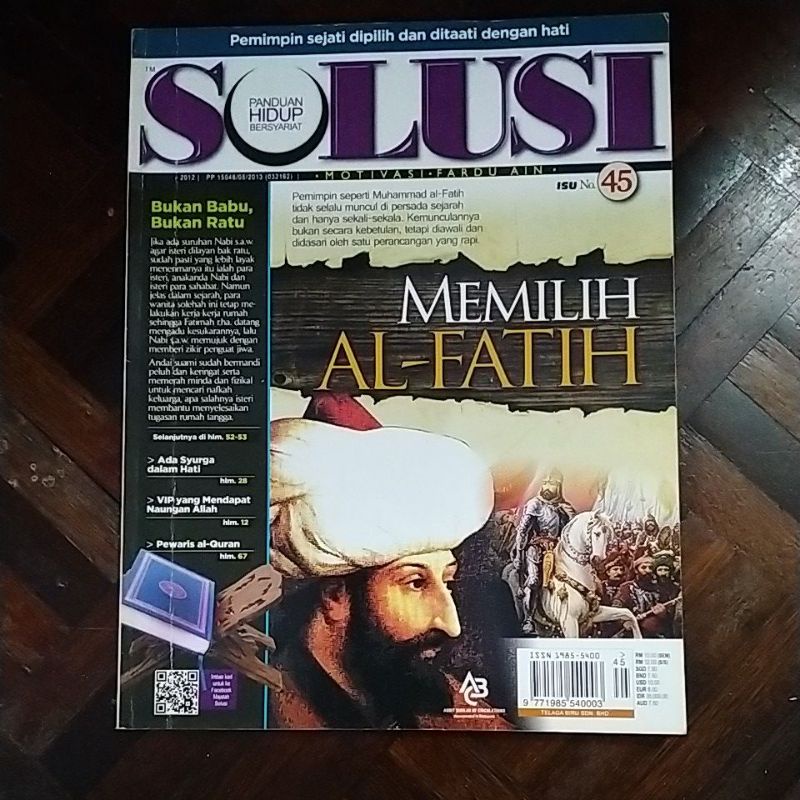 SOLUSI ISU 45 MAJALAH TERPAKAI | Shopee Malaysia