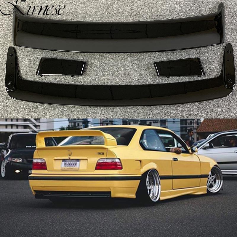 For BMW E36 M3 spoiler 1990-2000 BMW M3 series spoiler with light ABS ...