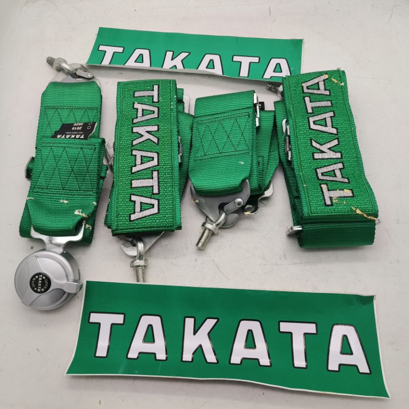 Takata Belt 3' inch 4 Point Racing Harness / Takata Seat Belt Quick ...