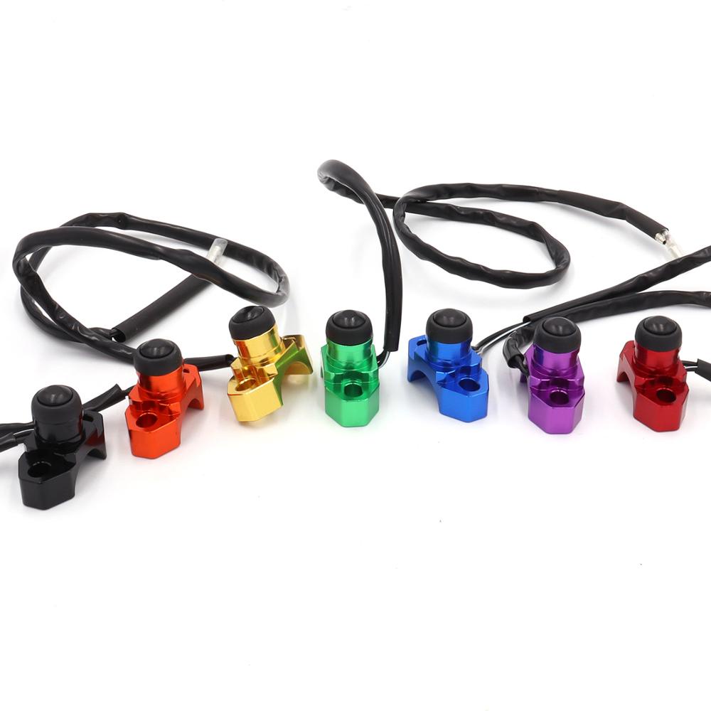 CNC Billet Universal Engine Stop Start Kill Switch Button For CBR CRF ...