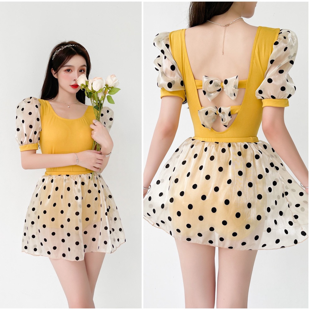 2024 New Korean Style Swimsuit Ladies Floral One Piece Slimmer Sexy