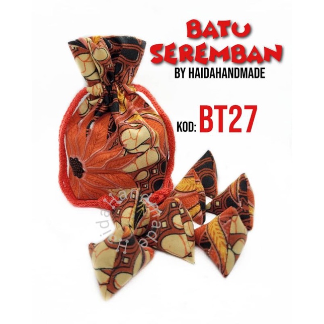 Batu Seremban (set 5/7 biji buah) berserta uncang | Shopee Malaysia