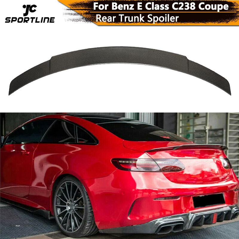 Carbon Fiber Rear Trunk Spoiler Wing for Mercedes-Benz E Class C238 ...