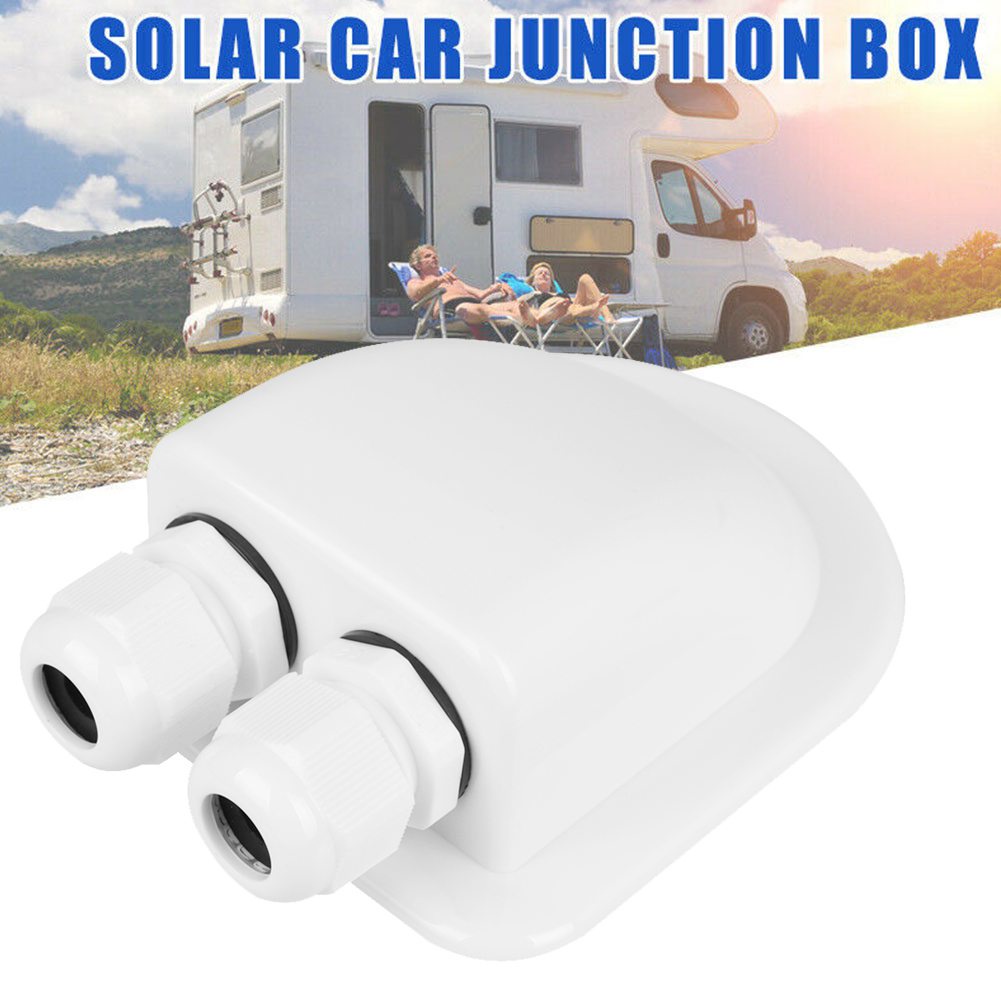 GISAEV Roof Wire Entry Gland Box Solar Panel Cable Motorhome Caravan ...
