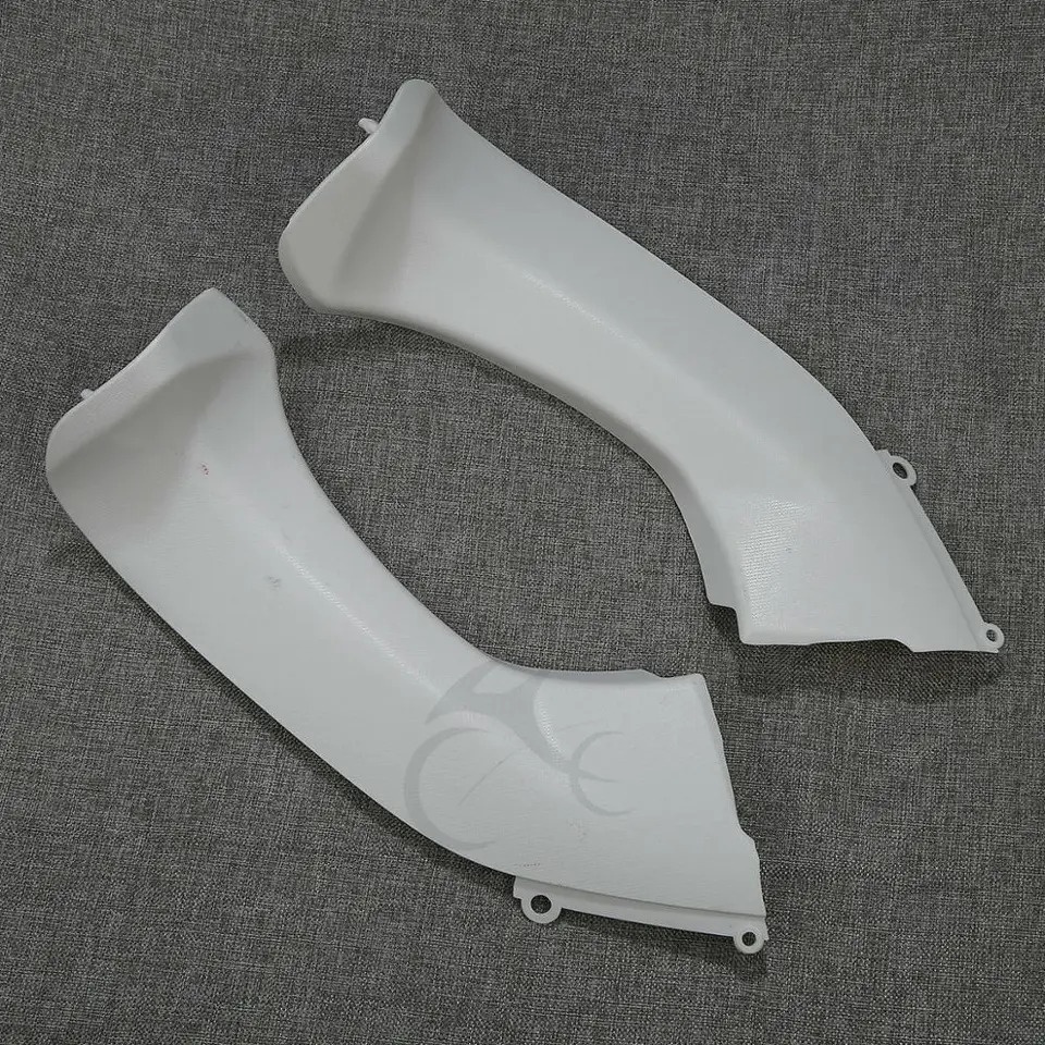 Motorcycle ABS White Ram Air Intake Duct Tube Covers For Kawasaki Ninja ...