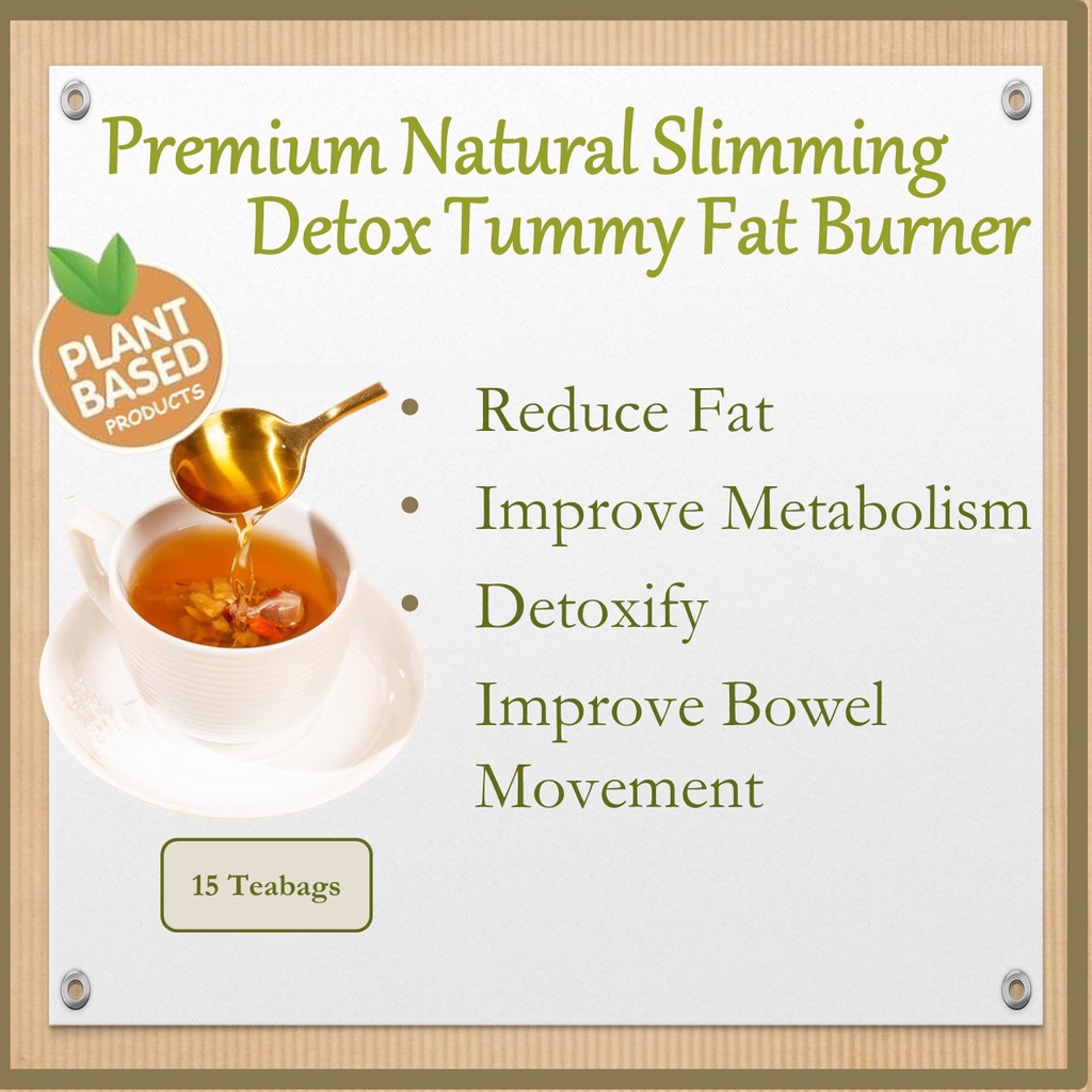 FloralTrim Slimming Detox Tea Premium Natural Tummy Fat Burner | Shopee ...