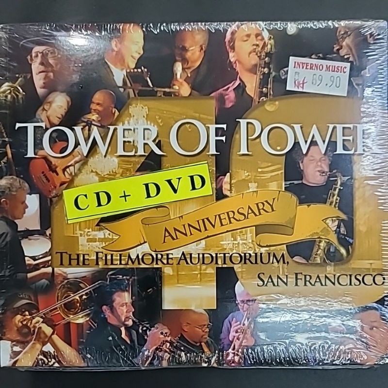 Tower Of Power - The Fillmore Auditorium San Francisco (CD+DVD) | Shopee Malaysia