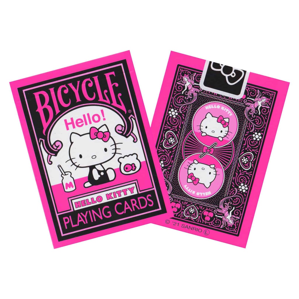 Bicycle x Hello Kitty Playing Cards by Sanrio Anime Japan CARDSHELLO ...