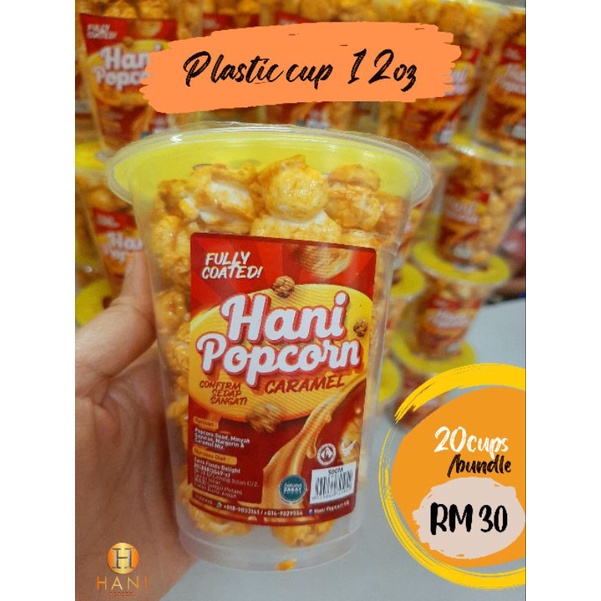 Hani Popcorn Caramel cup saiz 12oz | Shopee Malaysia