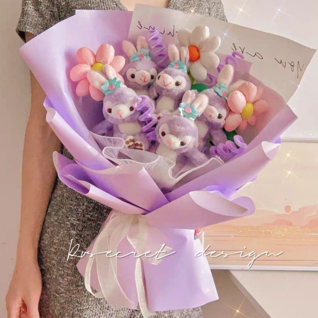 Big sale⊙∋Xingdelu plush doll doll bouquet finished product Lingna Bell ...