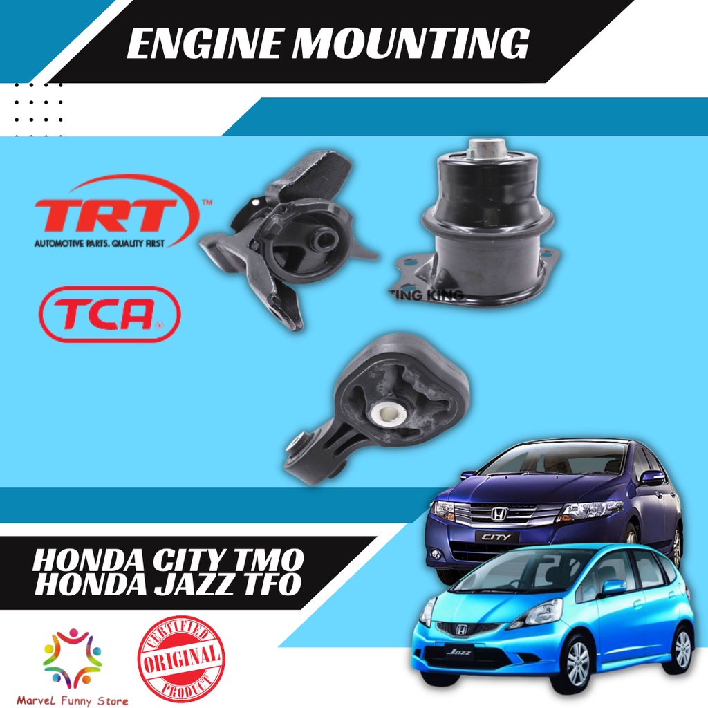 Honda City Tmo Jazz Tfo Tca Trt Engine Mounting Kit | Shopee Malaysia