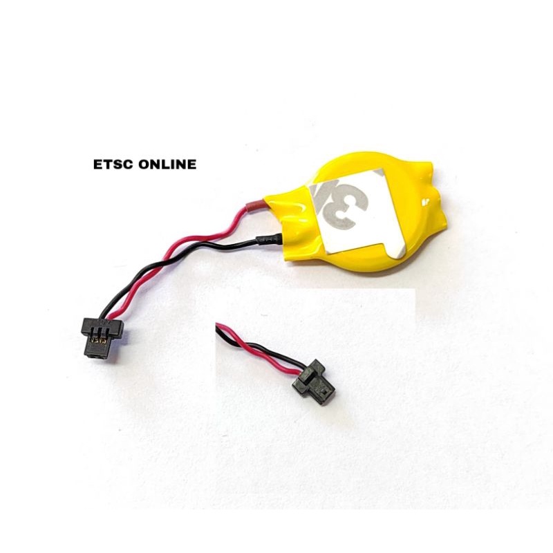 CR2016 2-wire 2-hole black port notebook motherboard battery CMOS ...