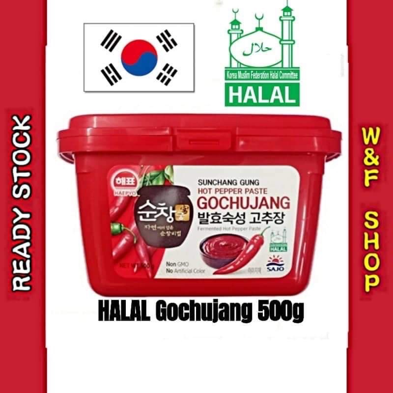 Halal Korea Gochujang Hot Pepper Paste 500g 韩式辣酱 部队锅 炒年糕 | Shopee Malaysia