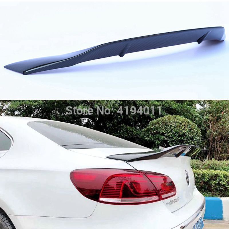 Car Styling High Quality FRP Carbon Fiber Unpainted Color Rear Spoiler ...