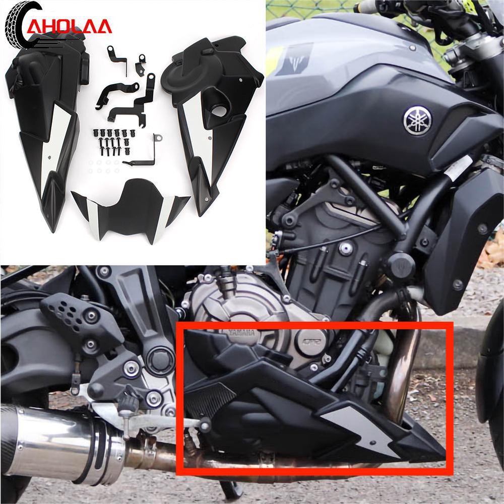 Belly Pan Engine Cover Aerodynamic Spoiler Fairing with Mounting Kit ...