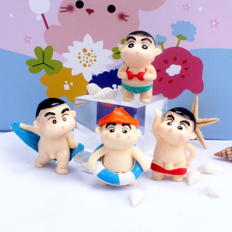 Crayon Shin Chan Toy Cake Topper Decoration蜡笔小新烘培生日蛋糕装饰摆件 | Shopee Malaysia