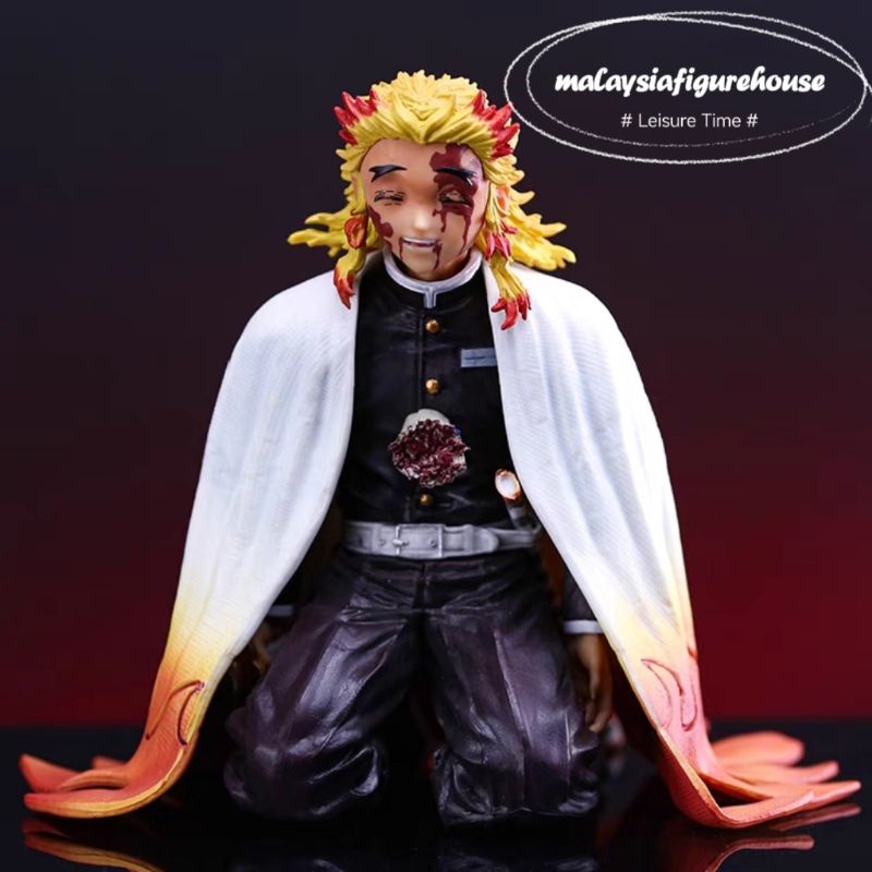 🔥READY STOCK🔥DEMON SLAYER FX KYOJURO RENGOKU BEFORE DYING COPY RESIN ...