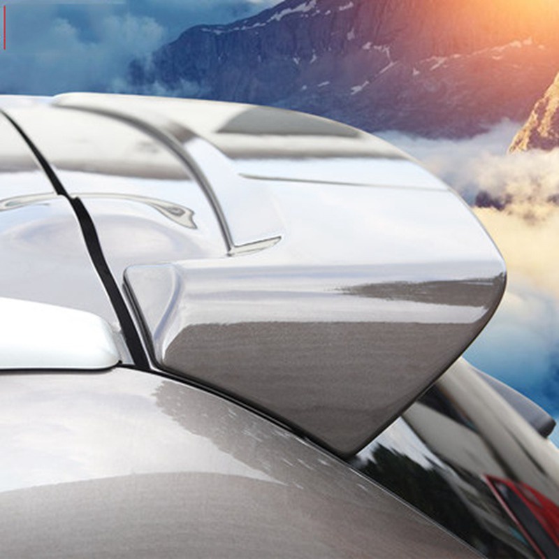 Car Styling ABS Plastic Unpainted Primer Rear Trunk Boot Lip Wing Rear ...