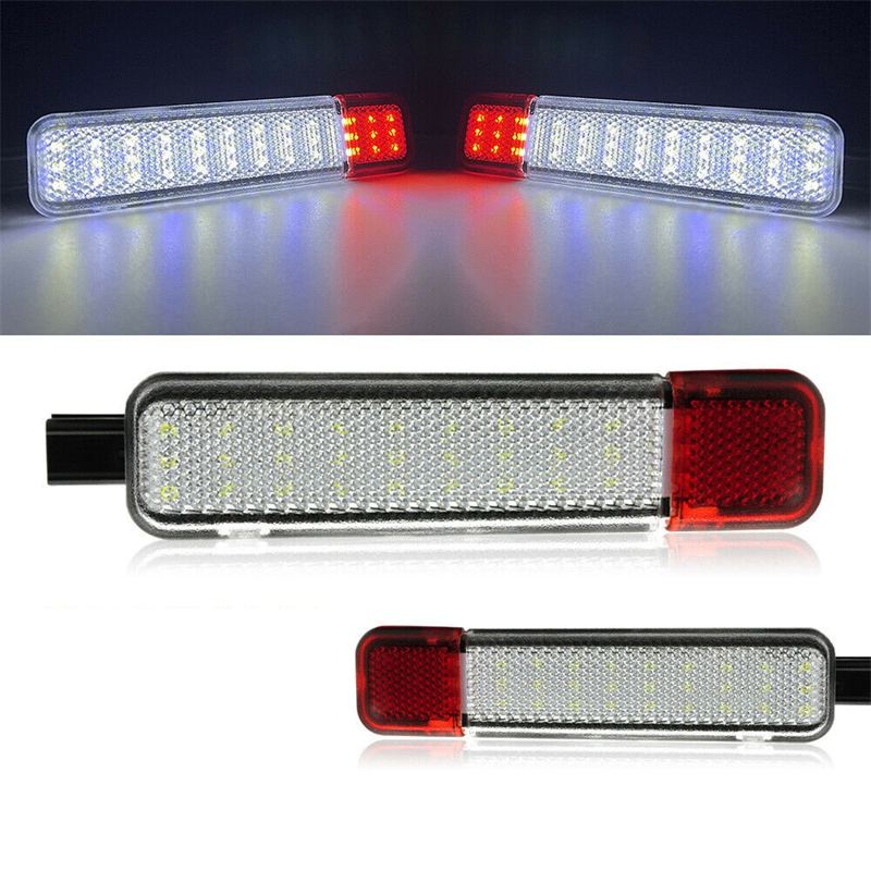 2X LED Door Panel Light Courtesy Lamp For 1995-2007 Chevy Silverado ...