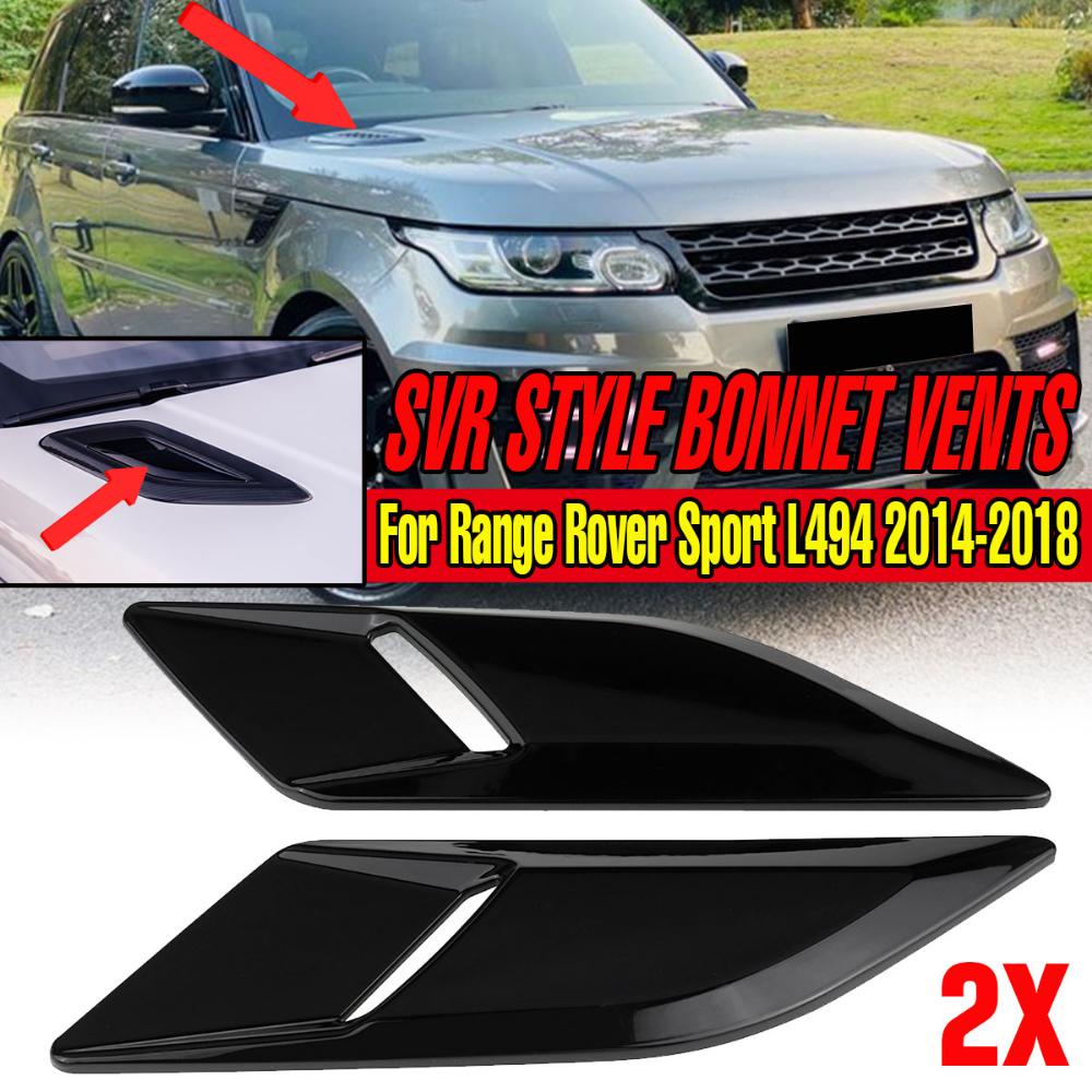 SVR Style Car Front Hood Bonnet Air Vent Cover For Range Rover Sport ...
