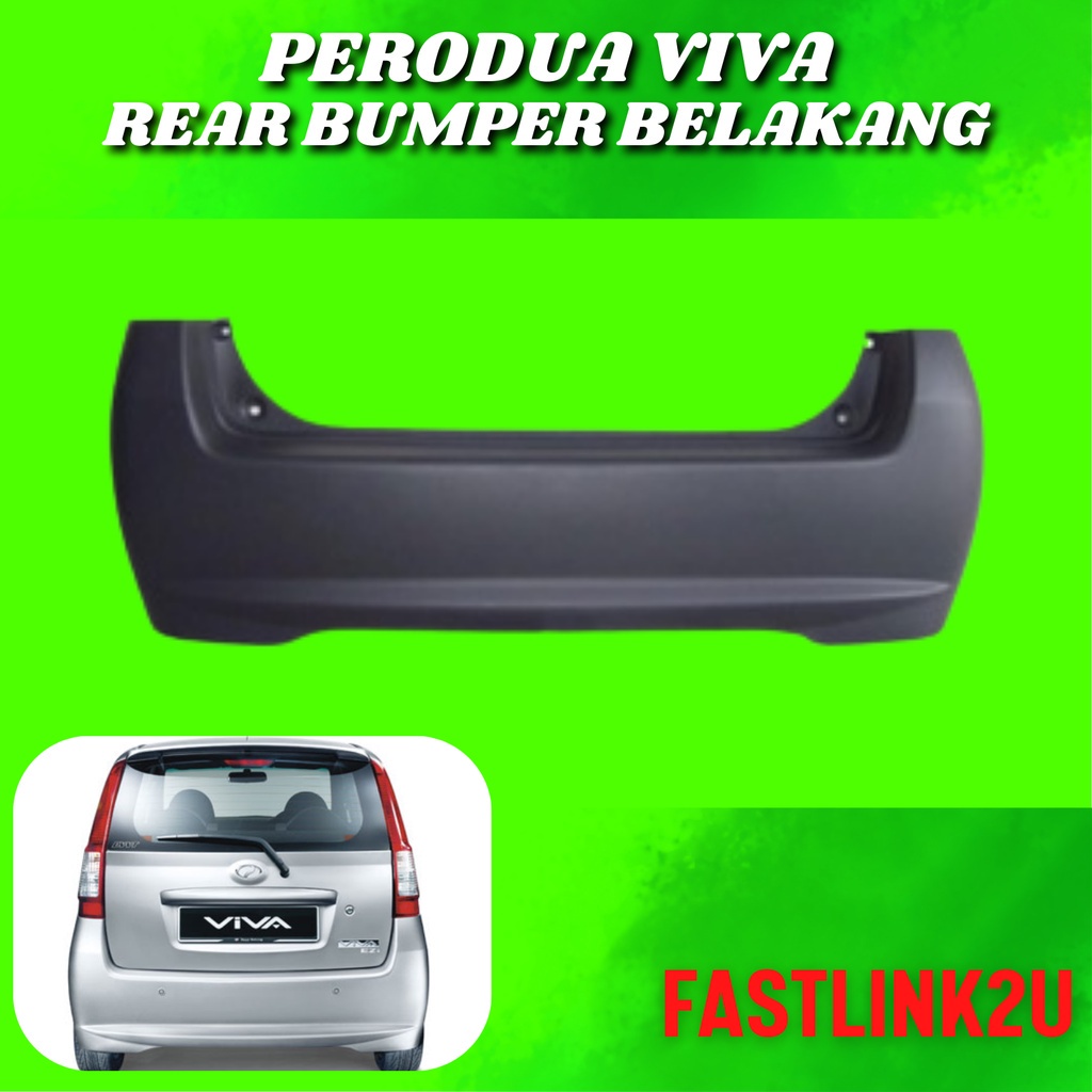 **Fastlink Perodua Viva 2007 Rear Bumper Depan PP Material New High ...