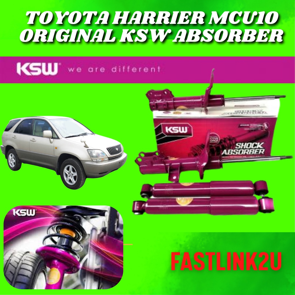 Fastlink Ksw Toyota Harrier Shock Absorber Heavy Duty 100% New Original ...