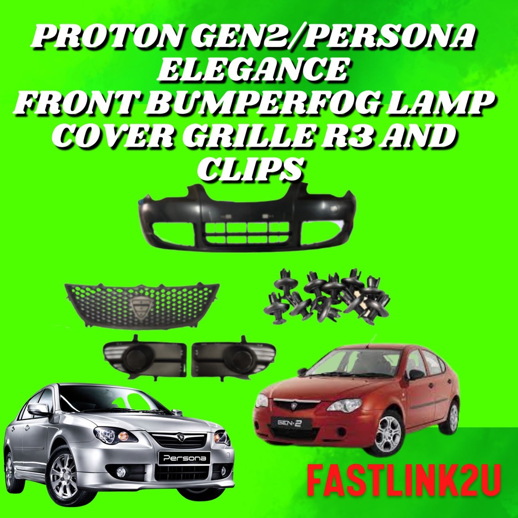 Bodykit Proton Gen2 / Persona Elegance Front Bmpr Depan Pp Material Fog ...