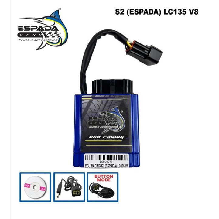 ECU RACING S2 LC135 V8 (ESPADA) | Shopee Malaysia