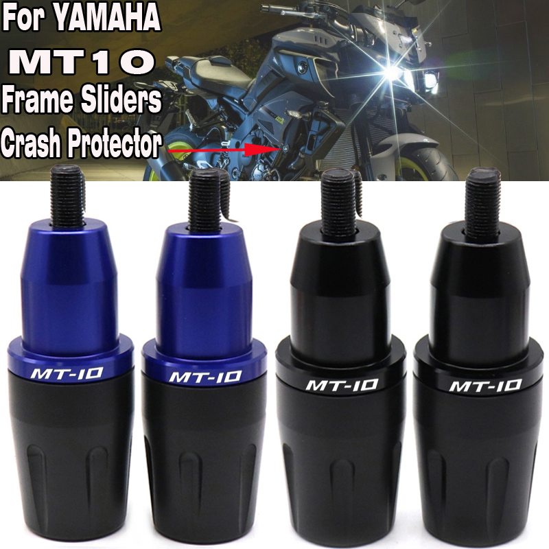 MT-10 Frame Sliders Crash Protector For YAMAHA MT10 2016-2022 FZ10 ...