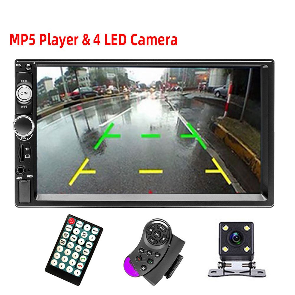 💥NEW Arrival💥Podofo 2 Din Car Radio Stereo Bluetooth 7"; HD Car Stereo Auto Audio Multimedia ...