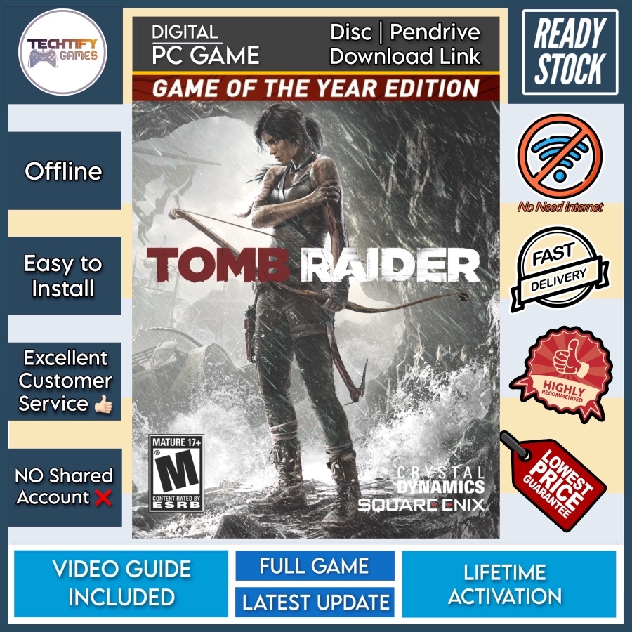 [PC Game] Tomb Raider Game of The Year Edition - Offline [Disc ...