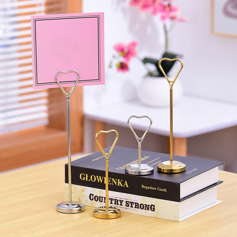 Restaurant Desktop Stainless Steel Desktop Vertical Menu Sign Single ...