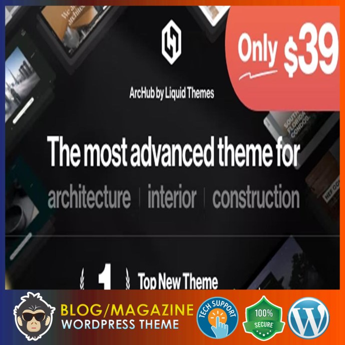 ArcHub - Architecture and Interior Design WordPress Theme 1.2.2 ...