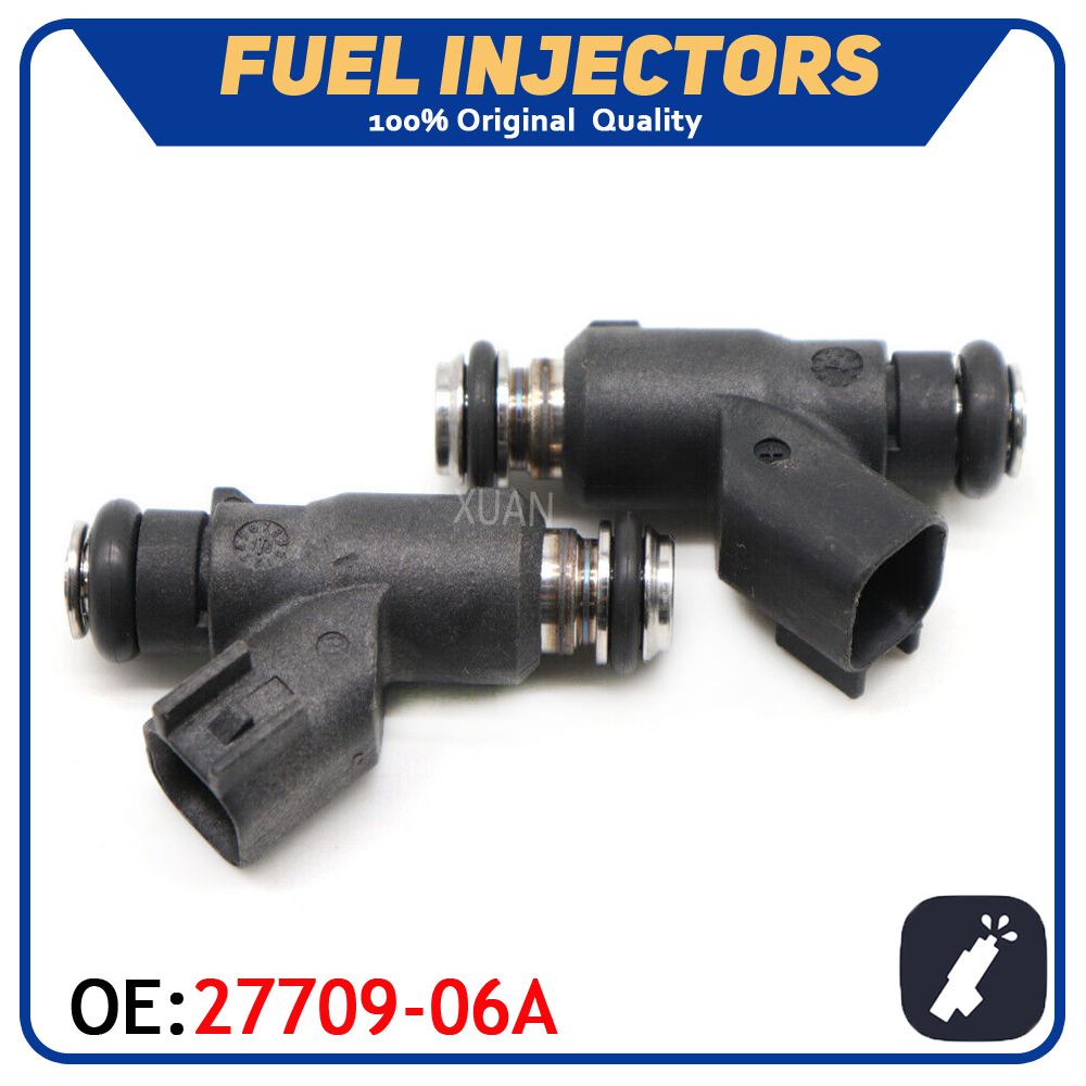 2PCS Car Fuel Injector Nozzle Fit For Harley Davidson Dyna Blackline ...