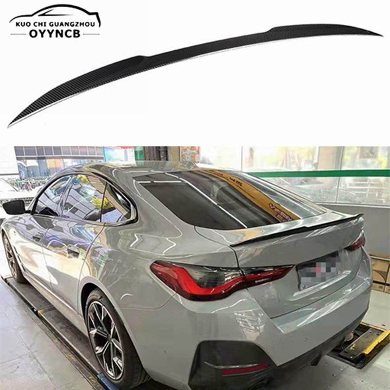 For BMW 4 Series G26 4 Door 2020-2022 Car Rear Trunk Spoiler Wing Real ...