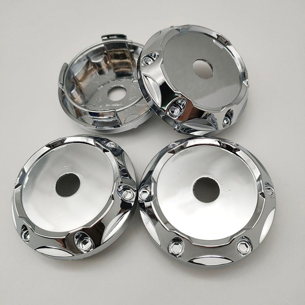 Electroplating 4pcs Modified Rim Wheel Cover Wheel Hub Center Cover ...
