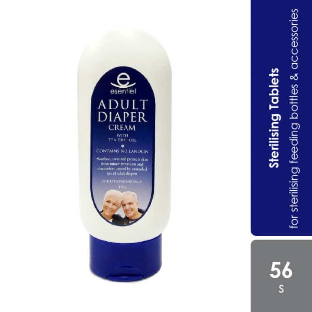 Esentiel Adult Diaper Rash Cream with Tea Tree Oil (150g) | Shopee Malaysia