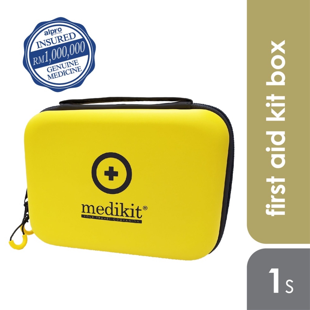Medikit Convenient Storage/First Aid Kit (Empty) 1s (19 x 14 x 6 cm ...