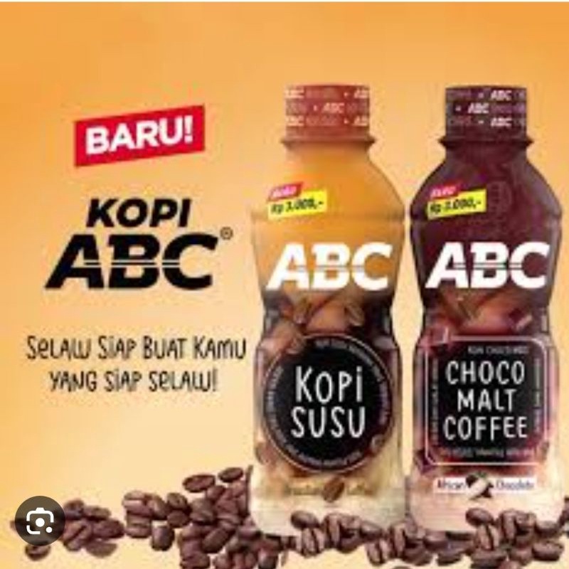 KOPI ABC BOTOL SIAP MINUM DENGAN 2 VARIAN | Shopee Malaysia