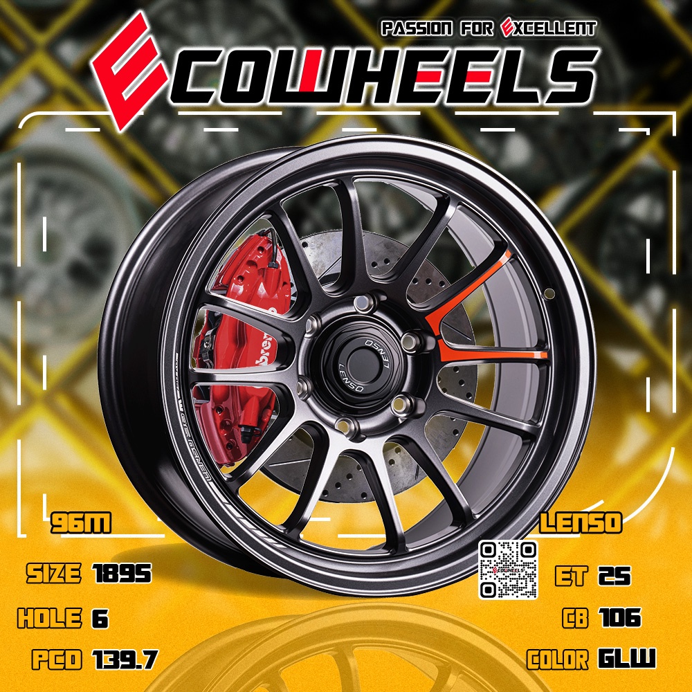 Original LENSO Wheels | PROJECT-D 96M 18 Inch 6H139.7 | Shopee Malaysia