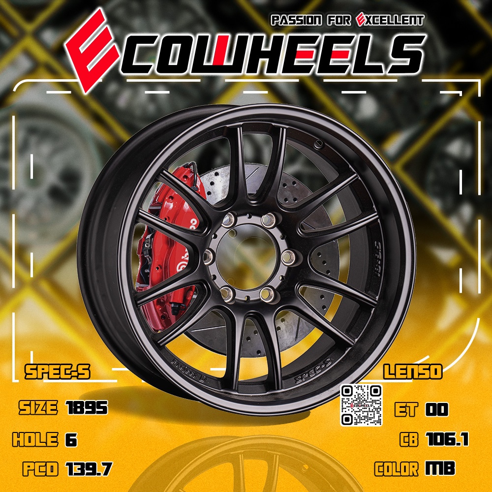 Original LENSO Wheels | PROJECT-D SPEC-S 18 Inch 6H139.7 | Shopee Malaysia