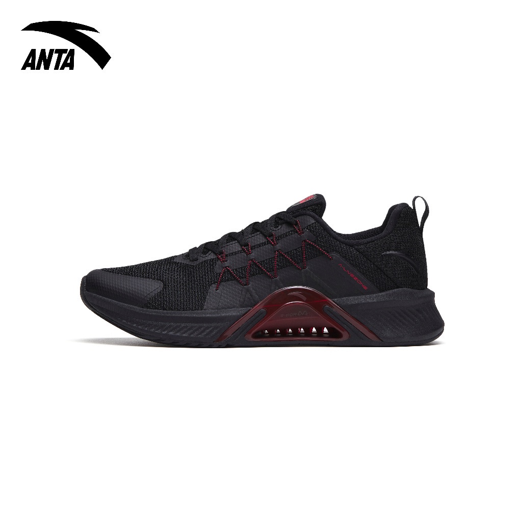 ANTA Men A-FORM/A-WARM Cross-Training Shoes-Black (Kasut Sukan ...