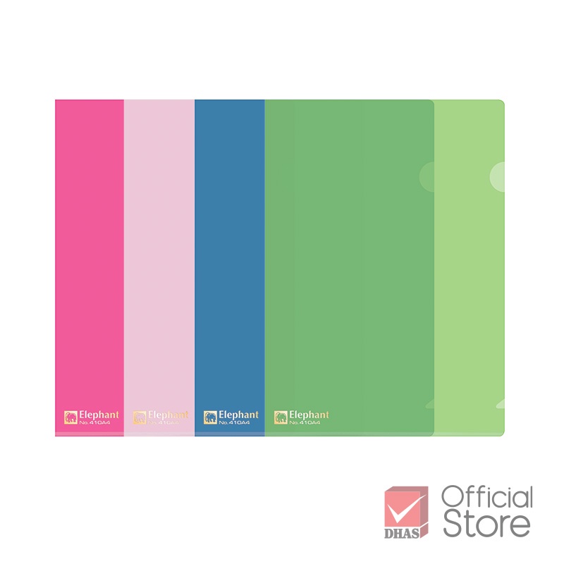 Elephant PP L-Shape Folder (12 Pcs/Pack) 410A4 | Shopee Malaysia